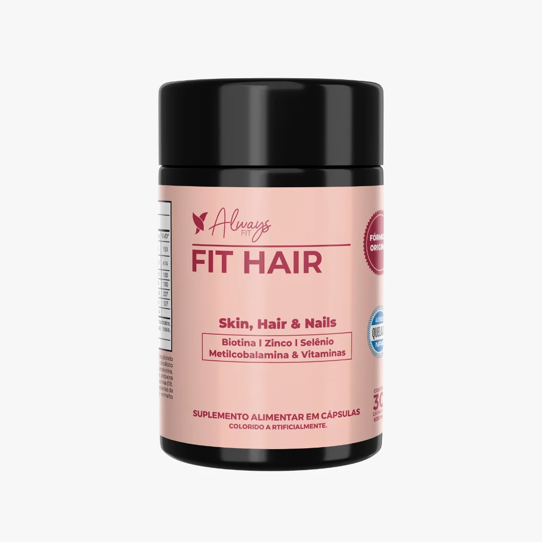 Suplemento FitHair®: Cabelos, Pele e Unhas - Always Fit