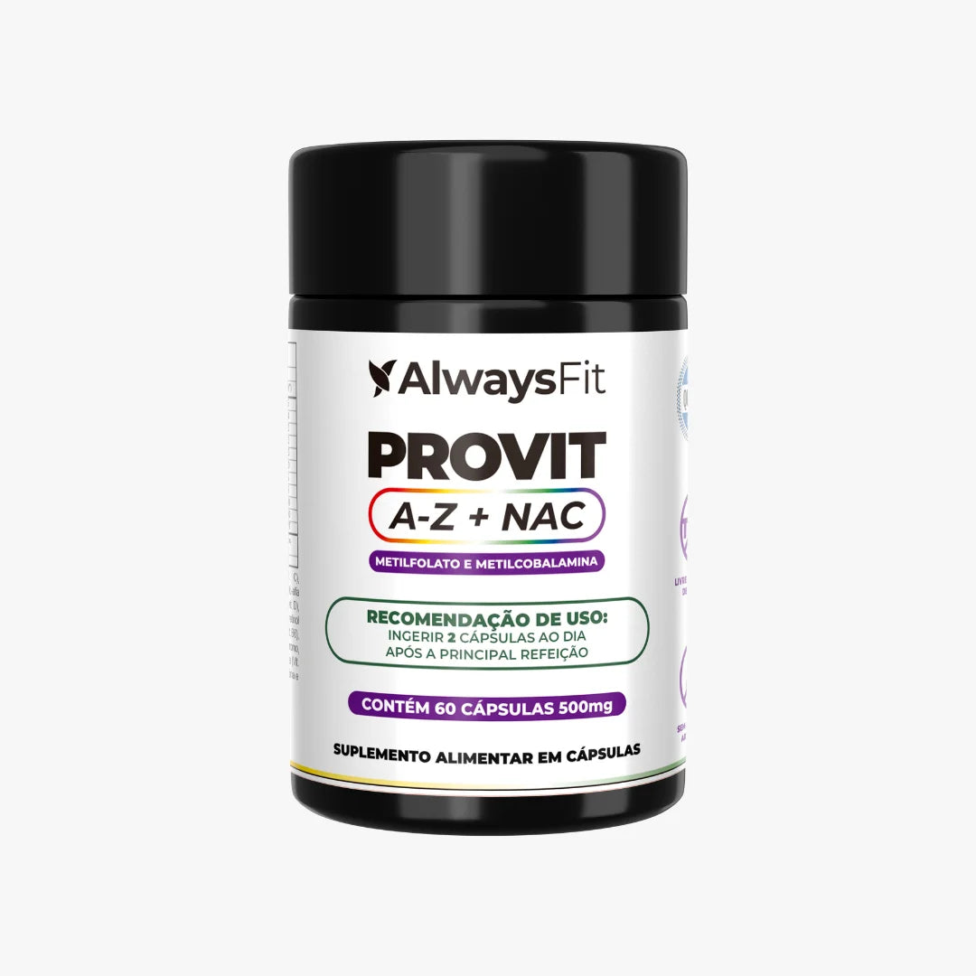 Super Multivitamínico de A a Z Dose Completa - Always Fit