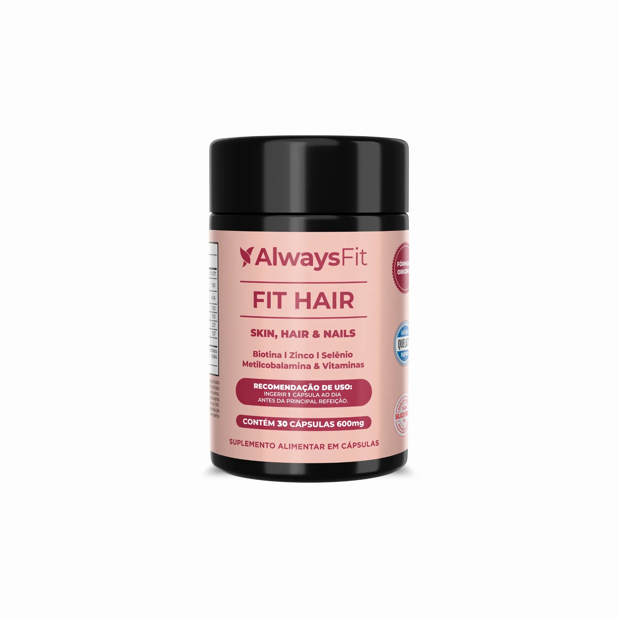 Suplemento FitHair®: Cabelos, Pele e Unhas - Always Fit