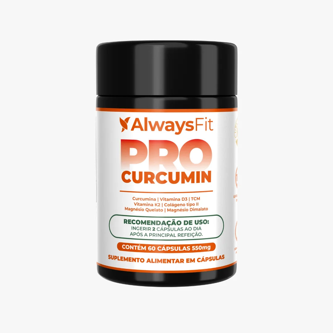 ProCurcumin para Dor Muscular e Articular - Always Fit