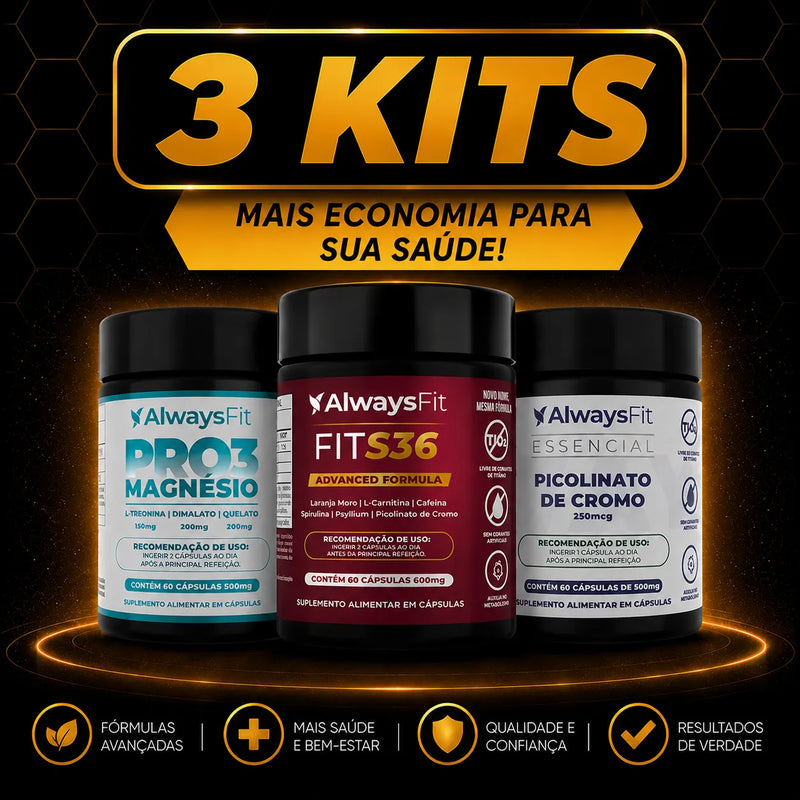 Kit Anti-Inchaço Always Fit